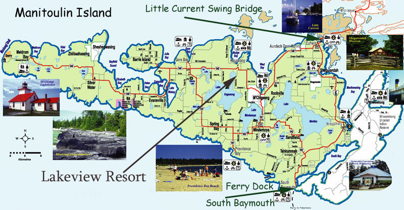 Lakeview Resort, Manitoulin Island, Northern Ontario